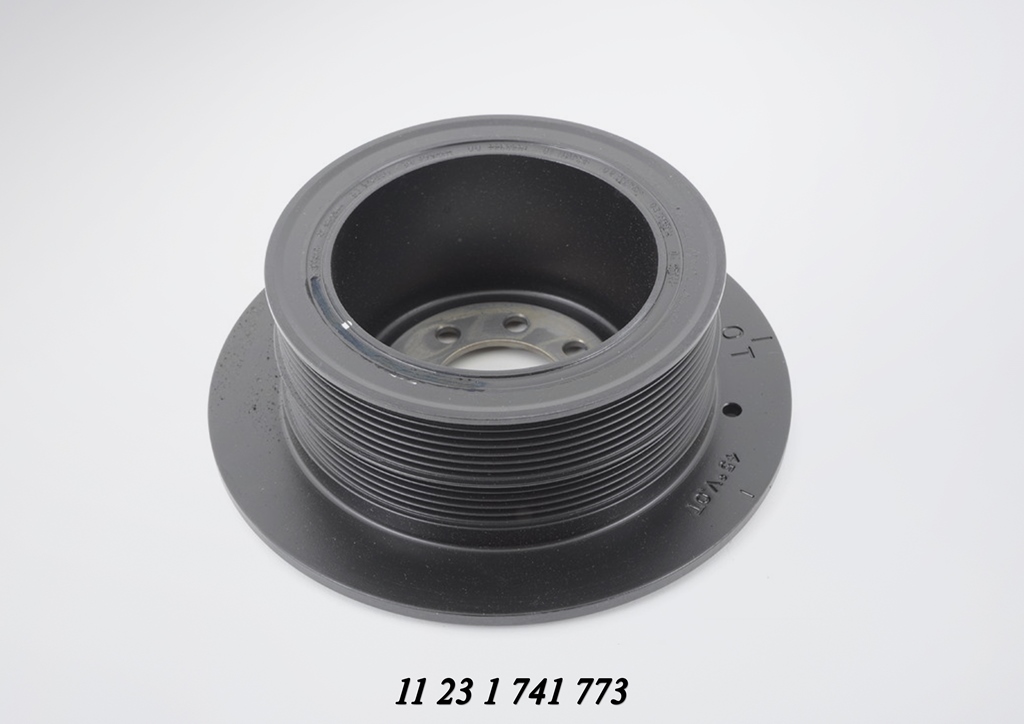 BMW E53 X5 4.4i - M62 - Engine: Vibration Damper Pulley - BMW E39 / E38 ...