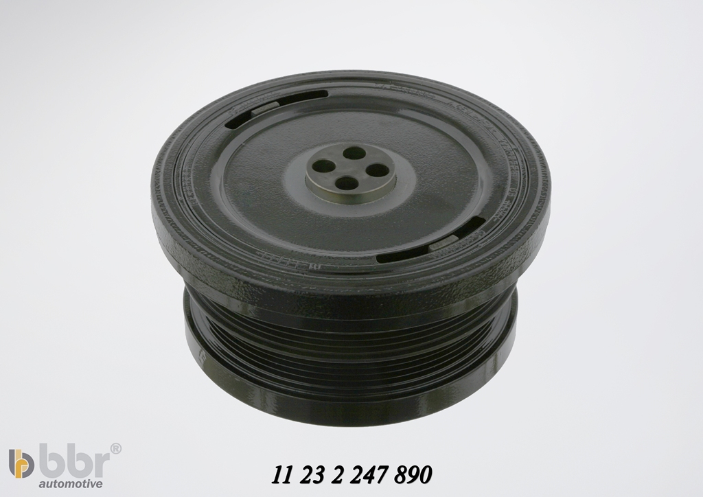 BMW E53 X5 3.0d - M57 - Engine: Vibration Damper Pulley - BMW 3 / 5 ...