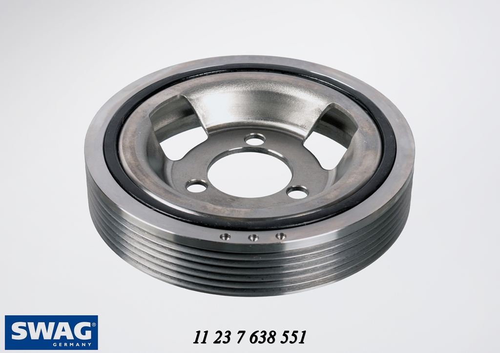 BMW F20 116i Engine: Vibration Damper Pulley - BMW F20 / F21 / F30 ...