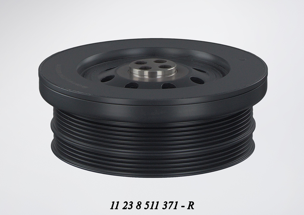 BMW E53 X5 3.0d - M57N - Engine: Vibration Damper Pulley - BMW 3 / 5 ...