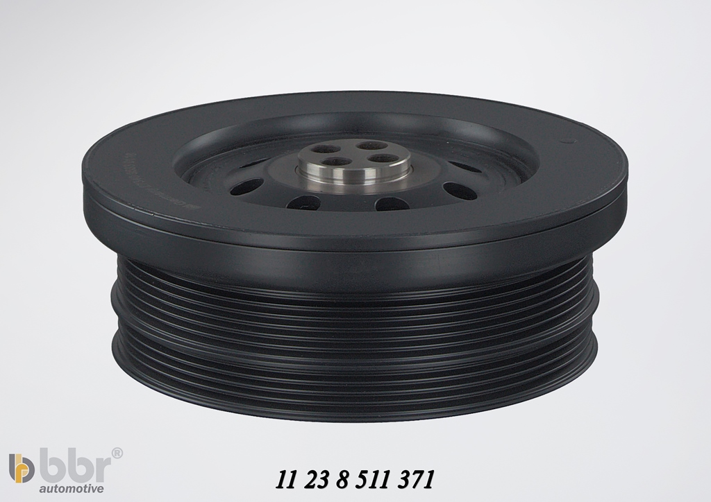 BMW E53 X5 3.0d - M57N - Engine: Vibration Damper Pulley - BMW 3 / 5 ...