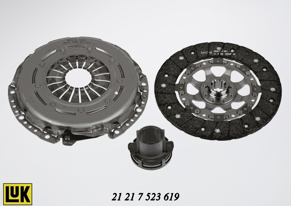 BMW E46 Sedan 318i Clutch: Clutch Kit - BMW E46 3-Series Sedan ...