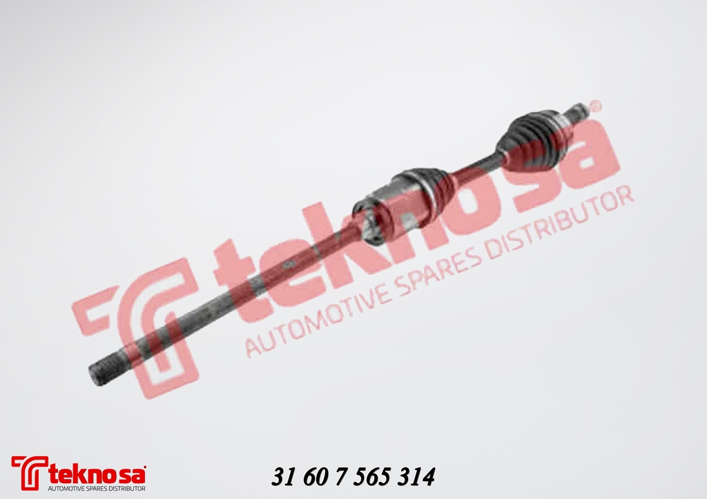 BMW E53 X5 3.0d - M57 - Front Axle: Driveshaft - BMW E53 X5 Series ...