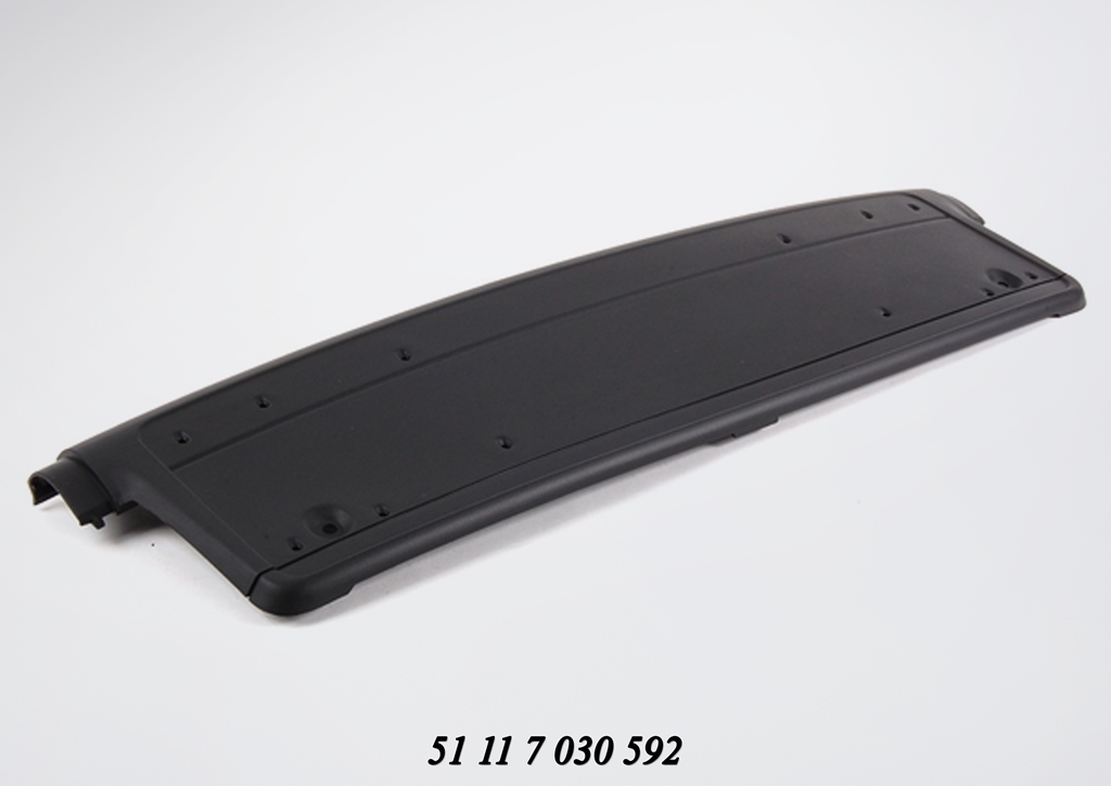 BMW E46 Sedan 318i Vehicle Trim: Number Plate Base - BMW E46 3-Series ...