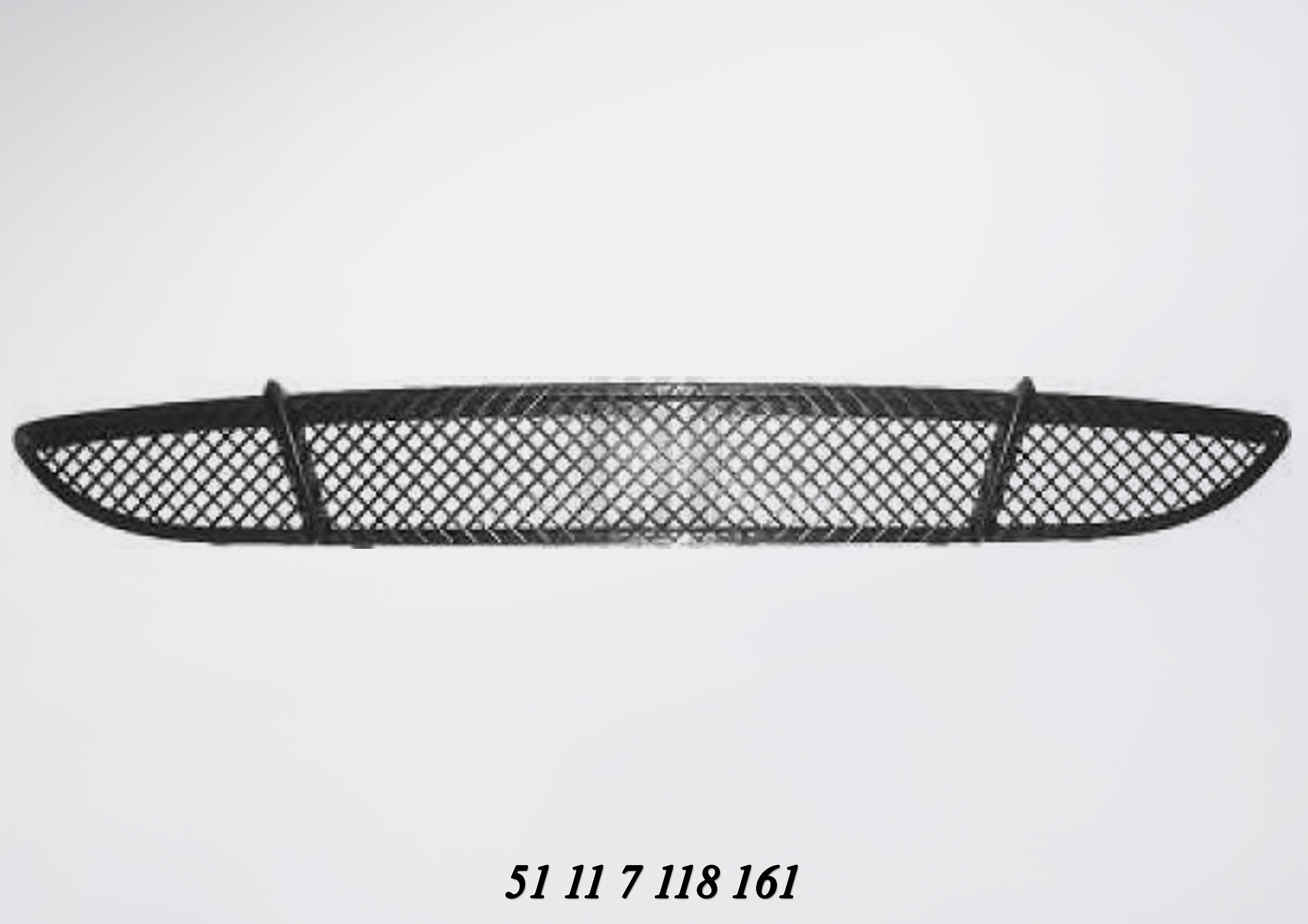 BMW E87 116i Vehicle Trim: Front Bumper Grille - BMW E87 1-Series - Std ...