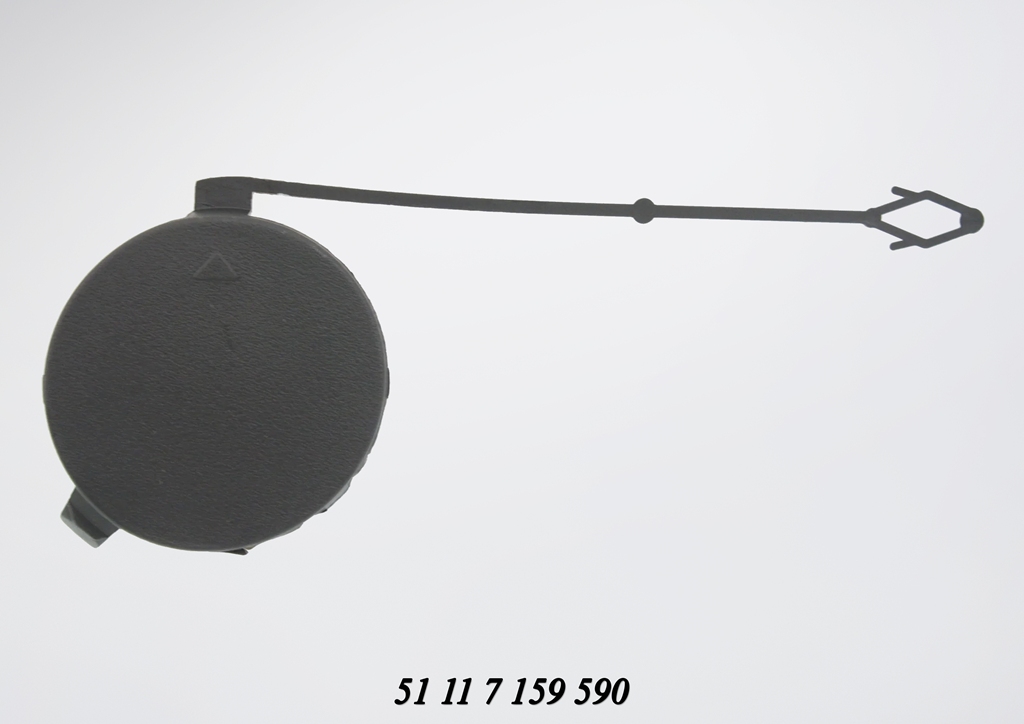 BMW E70 X5 3.0 Si Vehicle Trim: Tow Hook Cover - BMW E70 X5-Series ...