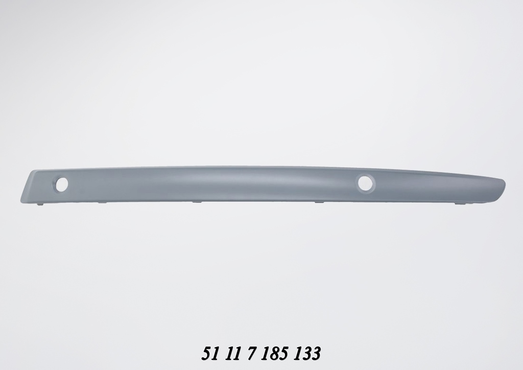 BMW E81 116i Vehicle Trim: Front Bumper Strip - BMW E81 / E87 LCI - Std ...