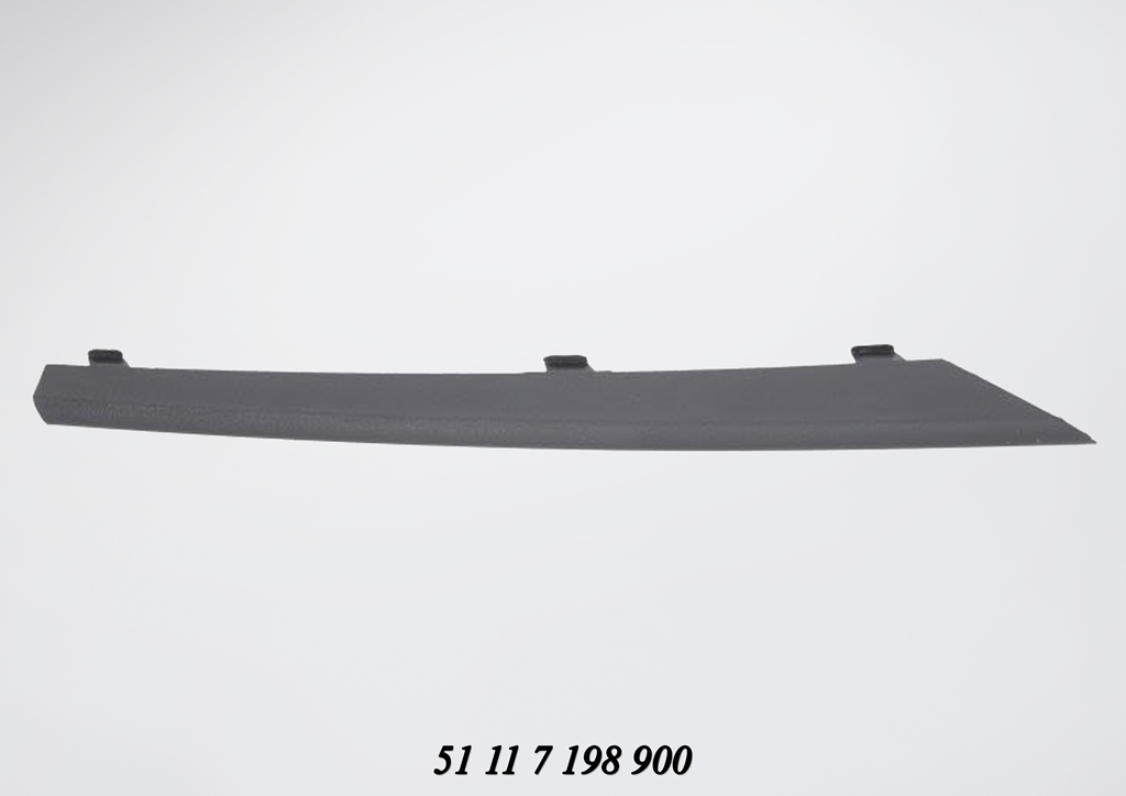 BMW E90 LCI Sedan 320i Vehicle Trim: Front Bumper Grille Moulding - BMW ...