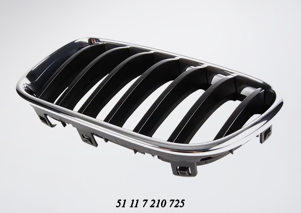 BMW F25 X3 20iX Vehicle Trim: Bonnet Grille - BMW F25 X3-Series - Black ...