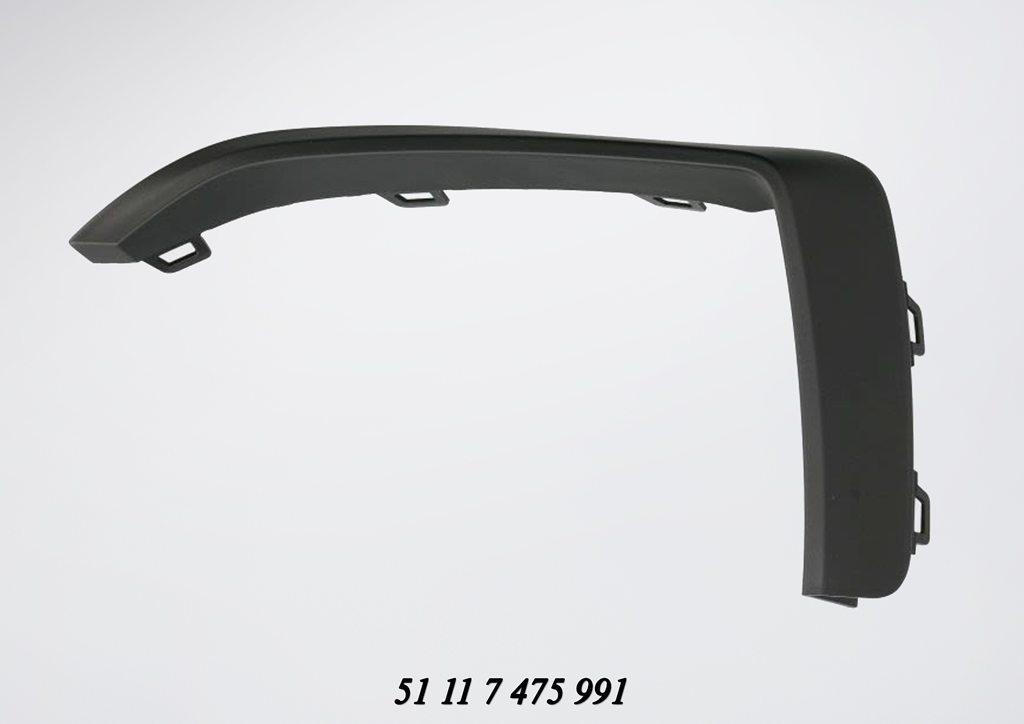 BMW F40 118i Vehicle Trim: Front Bumper Grille Trim - BMW F40 1-Series ...