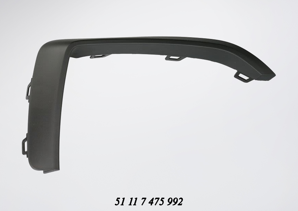 BMW F40 118i Vehicle Trim: Front Bumper Grille Trim - BMW F40 1-Series ...