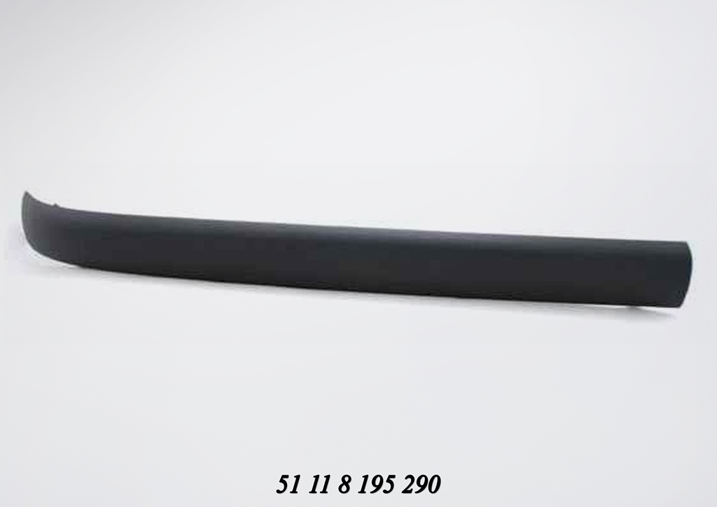 BMW E46 Sedan 318i Vehicle Trim: Front Bumper Moulding - BMW E46 3 ...