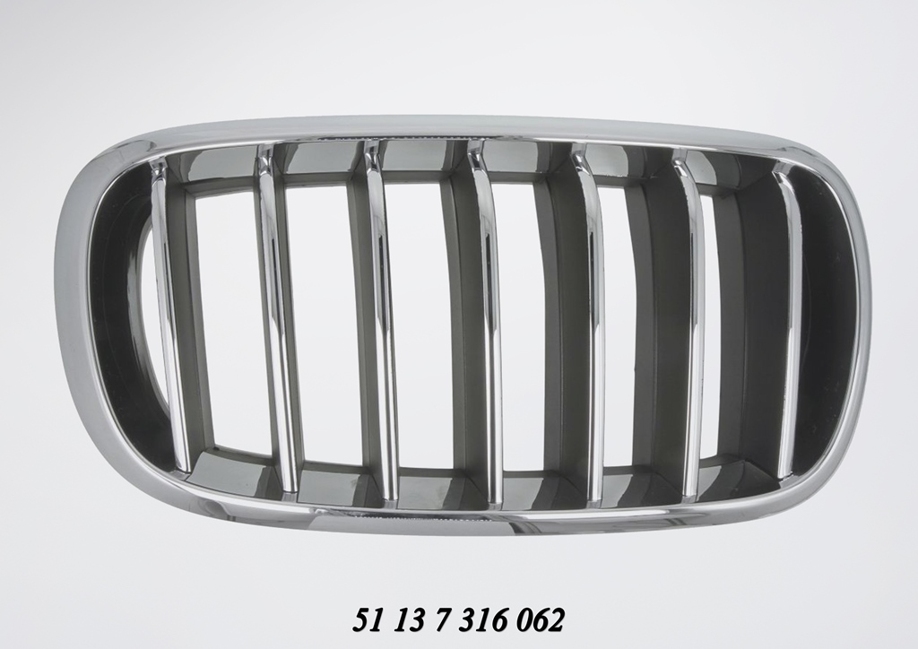 BMW F15 X5 35i xDrive Vehicle Trim: Bonnet Grille - BMW F15 X5-Series ...