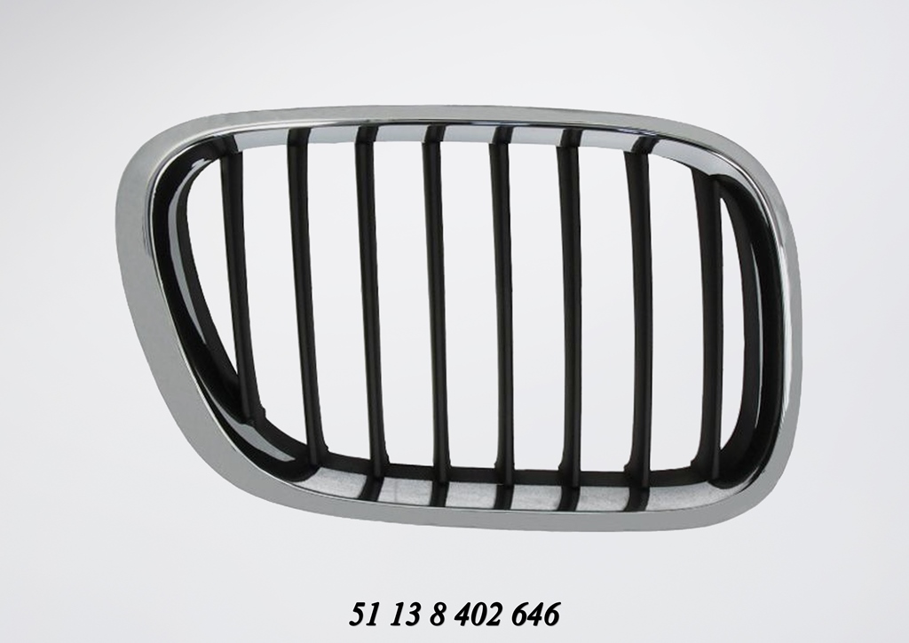 BMW E53 X5 3.0d - M57 - Vehicle Trim: Bonnet Grille - BMW E53 X5-Series ...