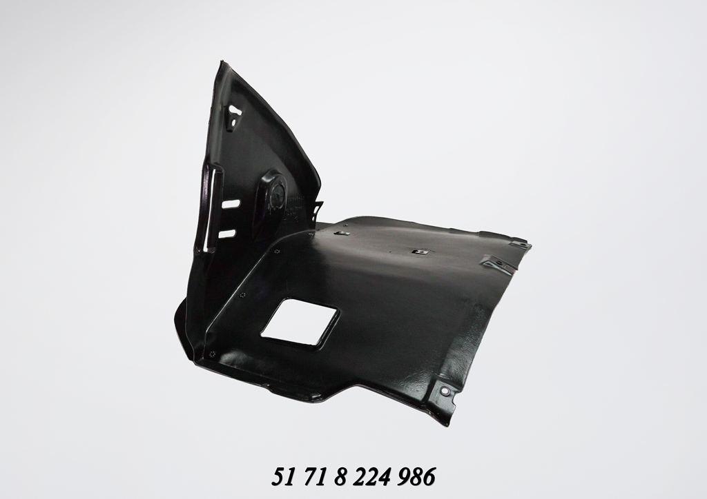 BMW E46 Coupe 325 Ci Vehicle Trim: Fender Liner Extension - BMW E46 3 ...