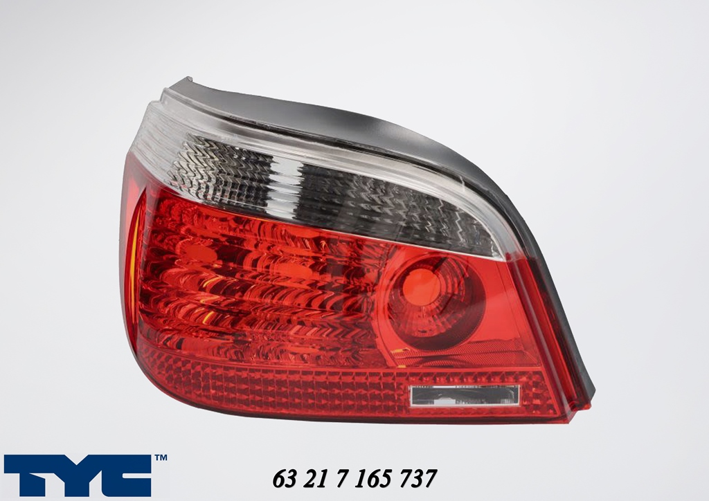 BMW E60 Sedan 523i Lighting: Rear Lamp - BMW E60 5-Series Sedan - White ...