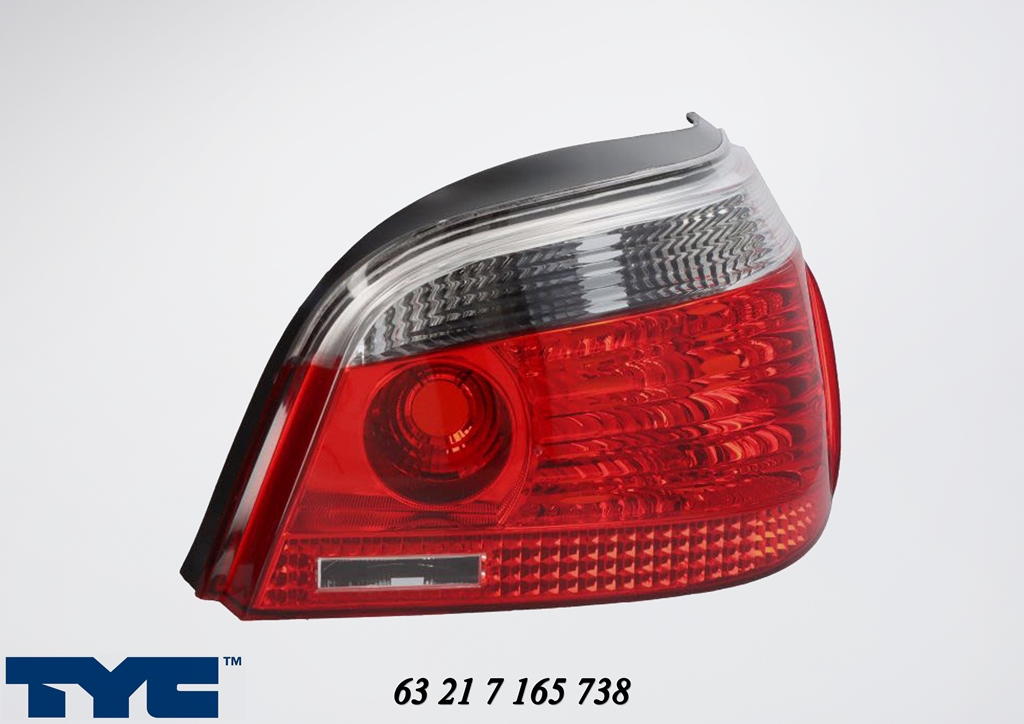 BMW E60 Sedan 523i Lighting: Rear Lamp - BMW E60 5-Series Sedan - White ...